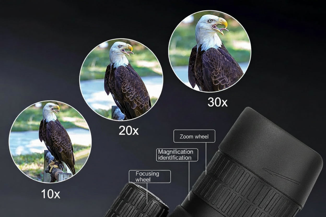 Monoculaire Longue Portée avec Vision HD – wild-scope